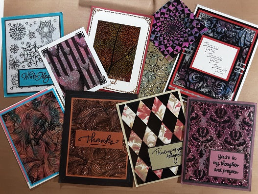 Paper Crafting with Stamp On It