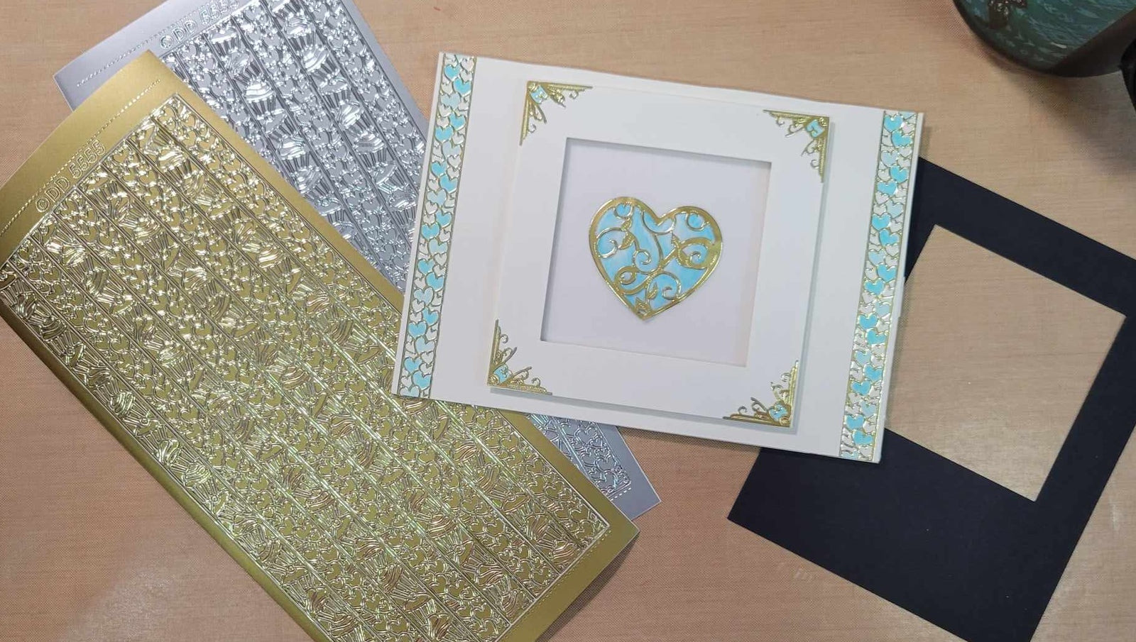 Paper Crafting with Stamp On It