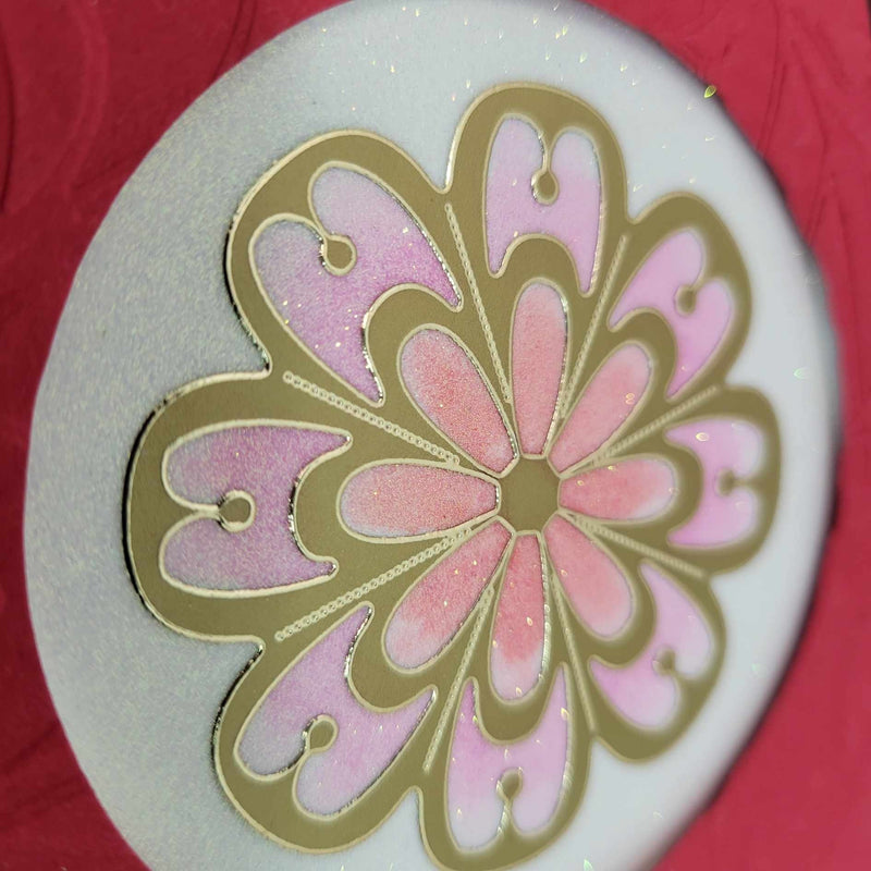 Stacked Daisy Outline Sticker 2273 – Paper Crafting with STAMP ON IT