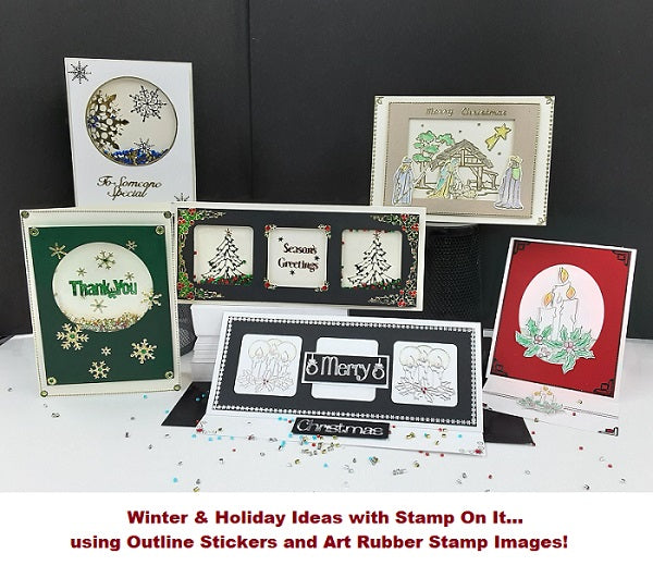 Paper Crafting with Stamp On It