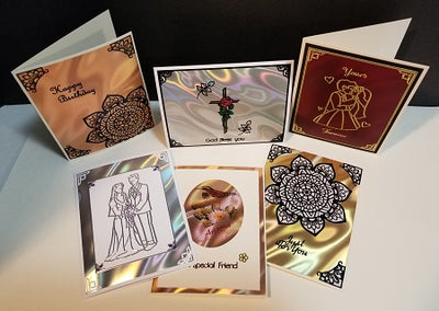 Paper Crafting with Stamp On It