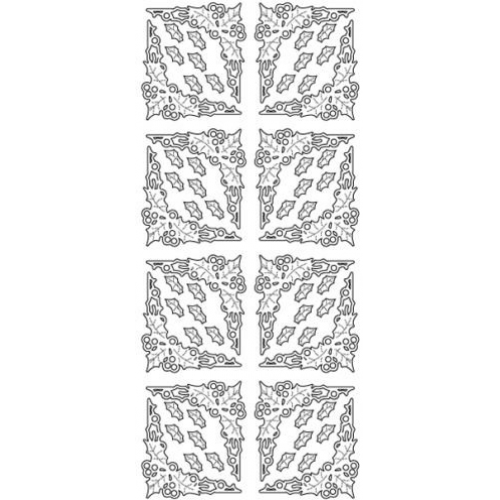 Holly Corners Outline Stickers 2740 – Paper Crafting with STAMP ON IT